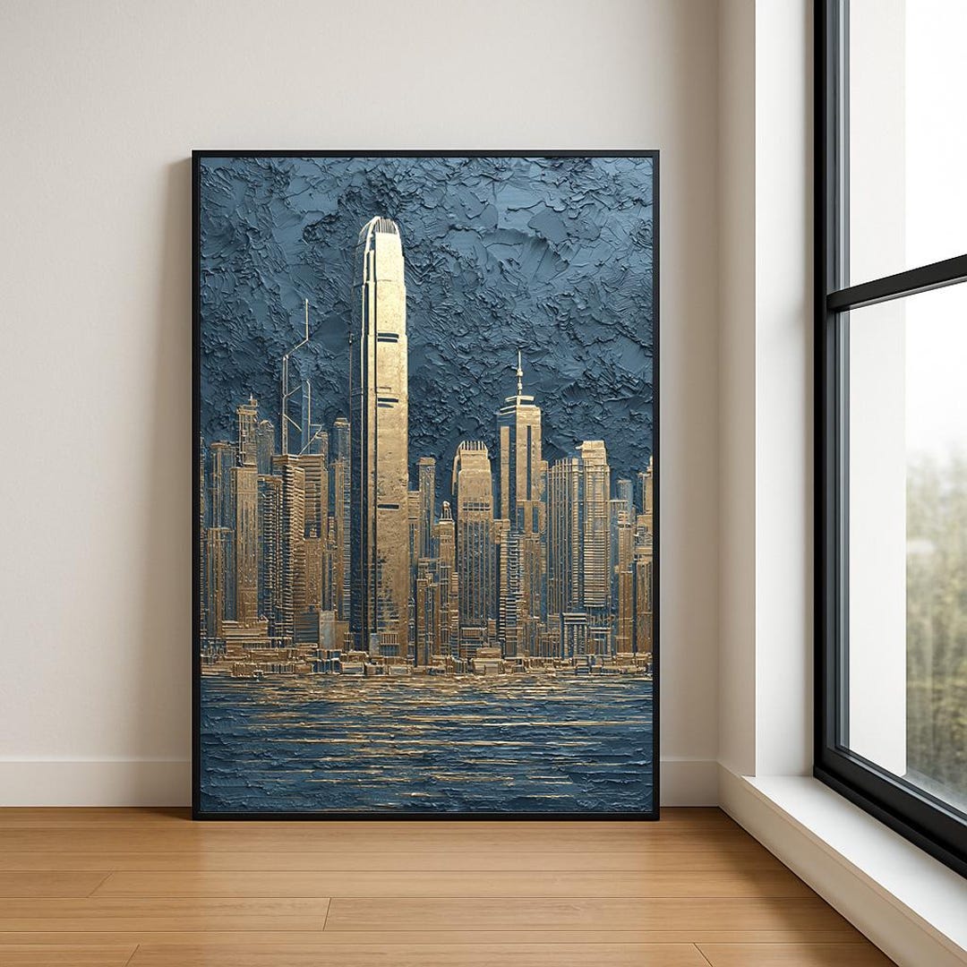 High Resolution Landmark Oil Painting - Etsy