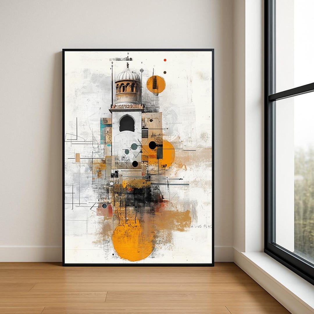 High Resolution Landmark Oil Painting - Etsy