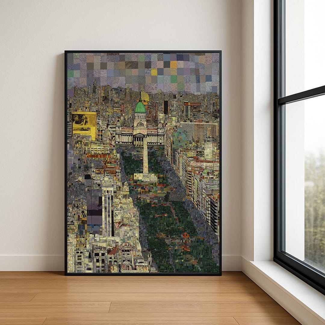 High Resolution Landmark Oil Painting - Etsy