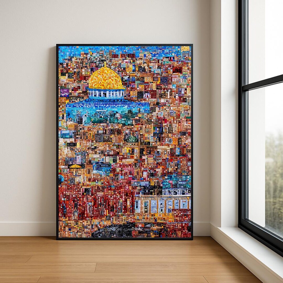 High Resolution Landmark Oil Painting - Etsy