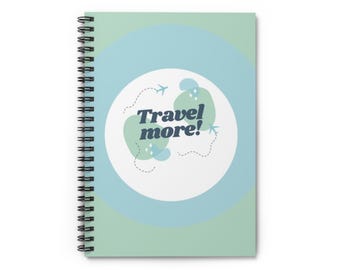 Nomad's Notebook Camper Travel Journal Spiral Notebook Ruled Line - Etsy