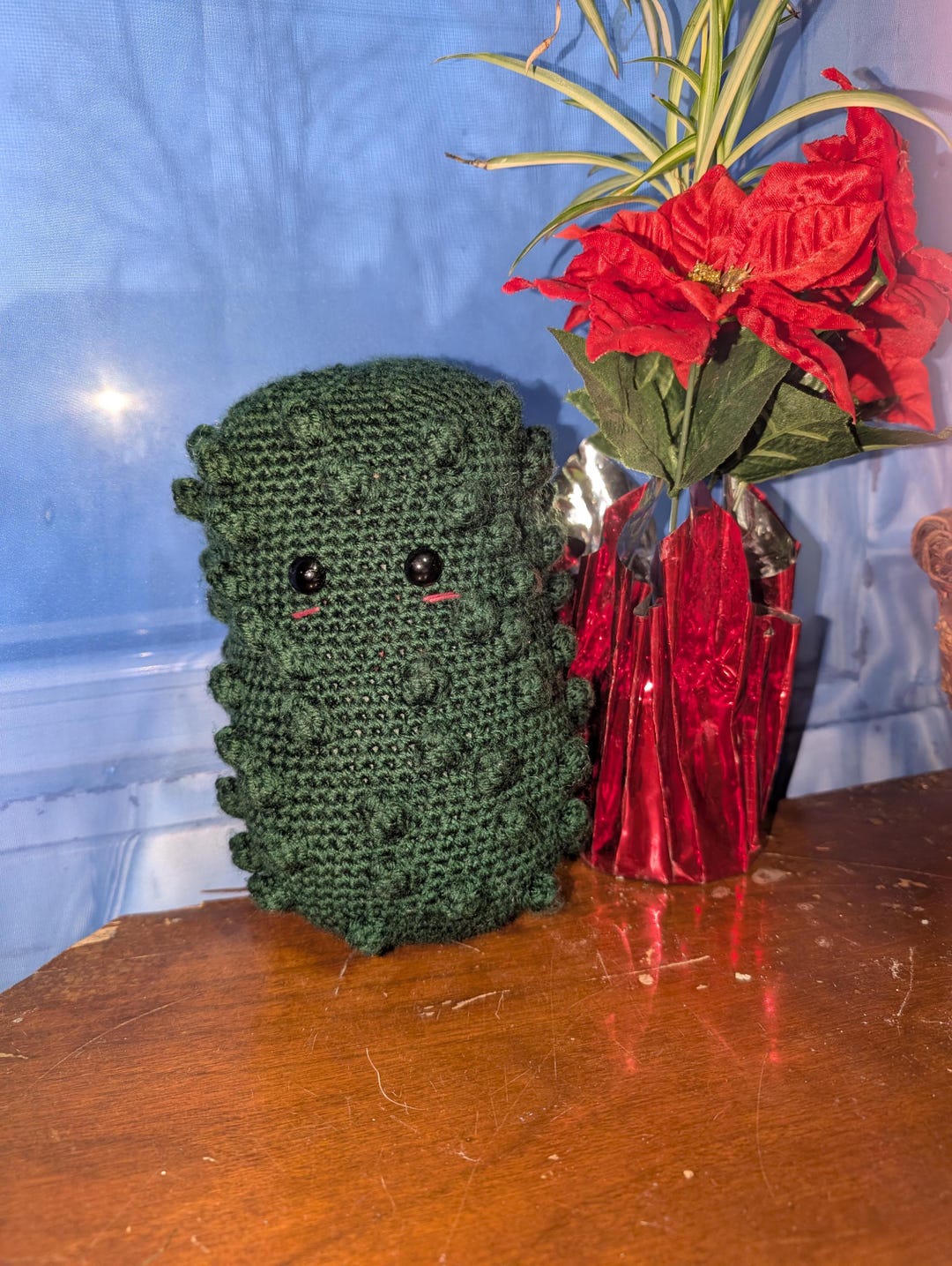 Crochet Emotional Support Pickle ***pattern Only*** - Etsy