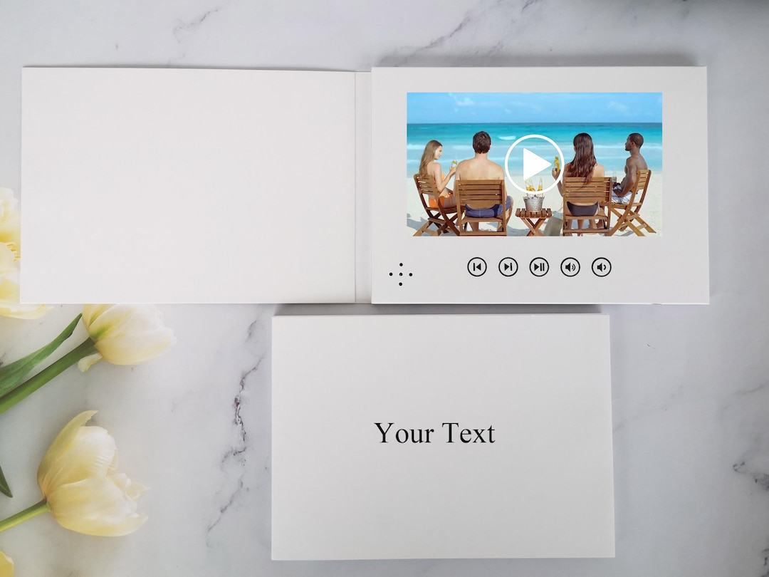 5 / 7 Inch HD Ips Video Book Screen | Paper Cover Video Player | Our ...