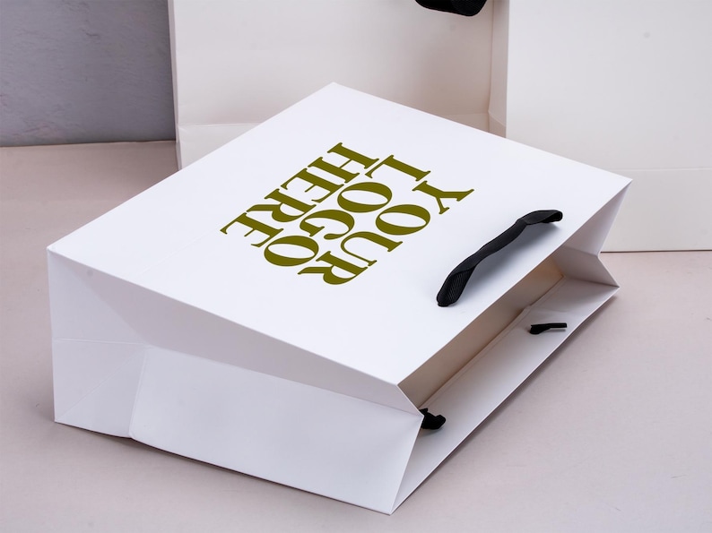 Personalized Logo Gift Bags: Custom Business & Corporate Branding - Etsy