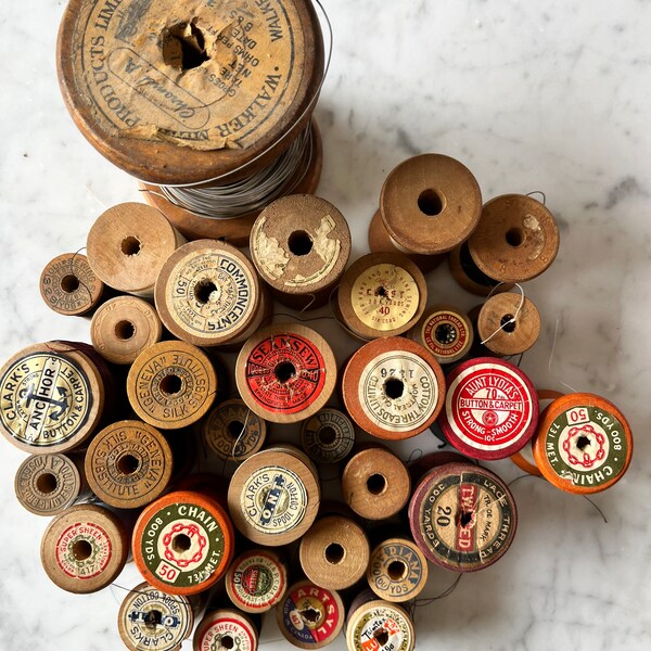 Vintage Thread Spool - Etsy