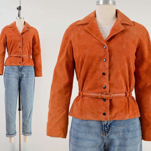 Burnt Orange Suede - Etsy