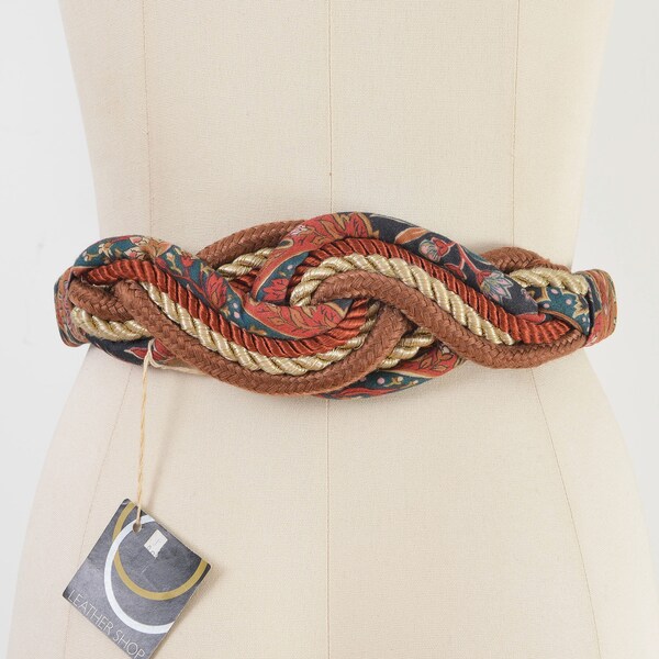 Wide Fabric Belt - Etsy