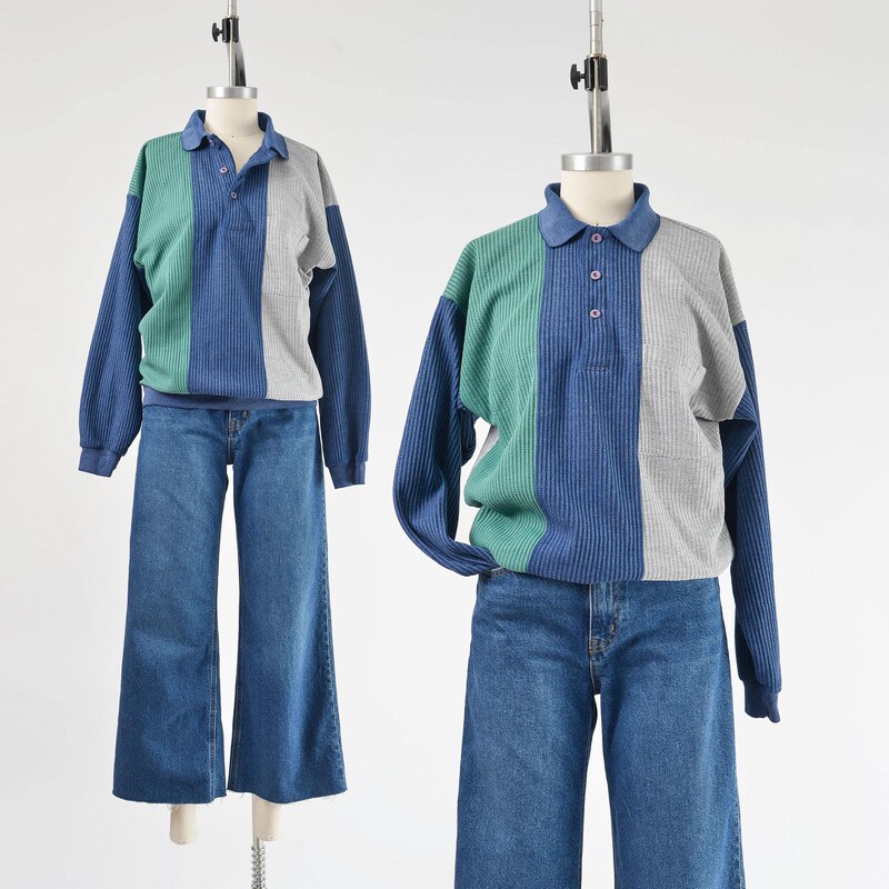 90s Color Block - Etsy