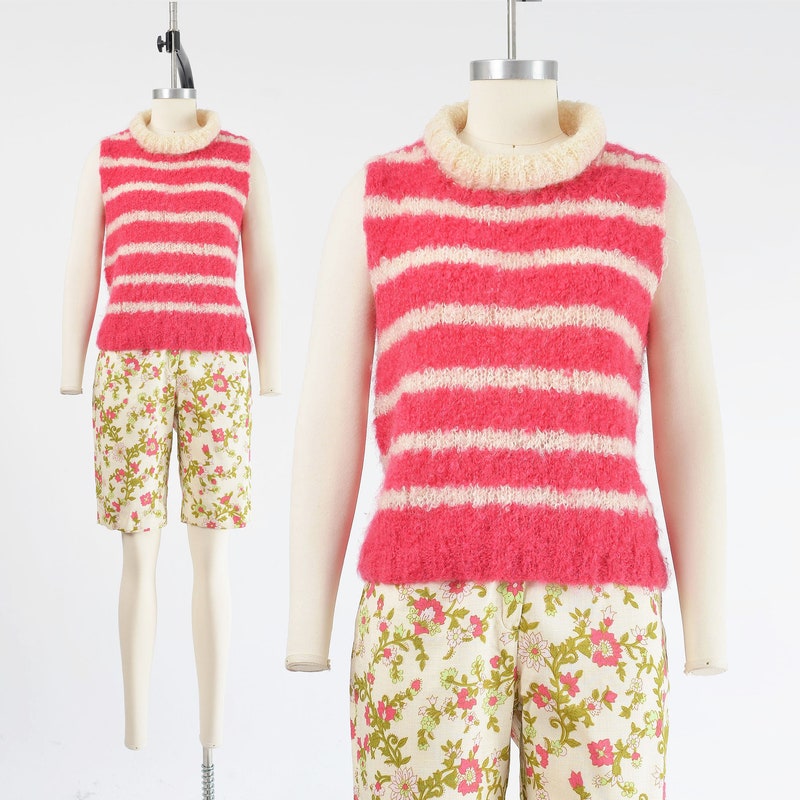 Fuzzy Pink Top - Etsy