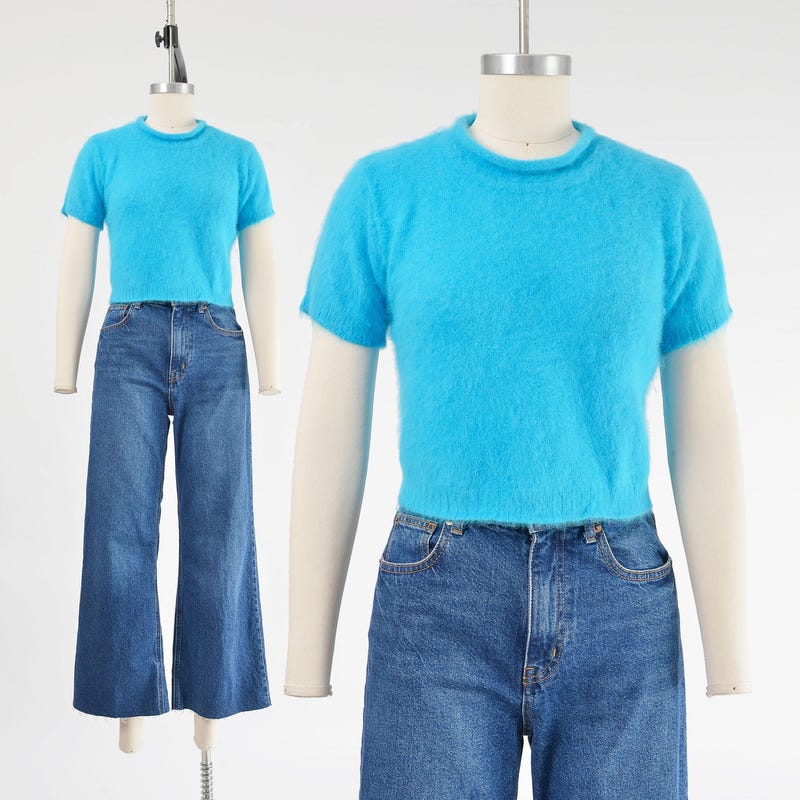 Angora Sweater - Etsy