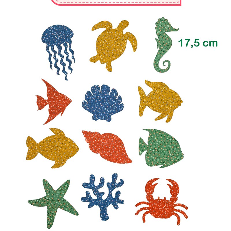 Sea Life Applique - Etsy