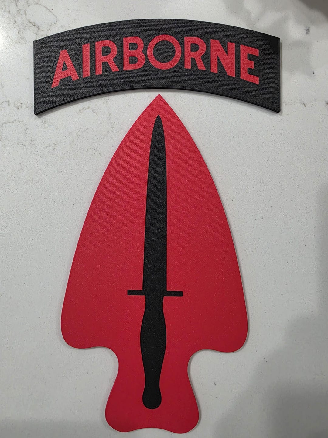 US ARMY Special Forces USASOC Delta Force Insignia Sign - Decoration - Etsy