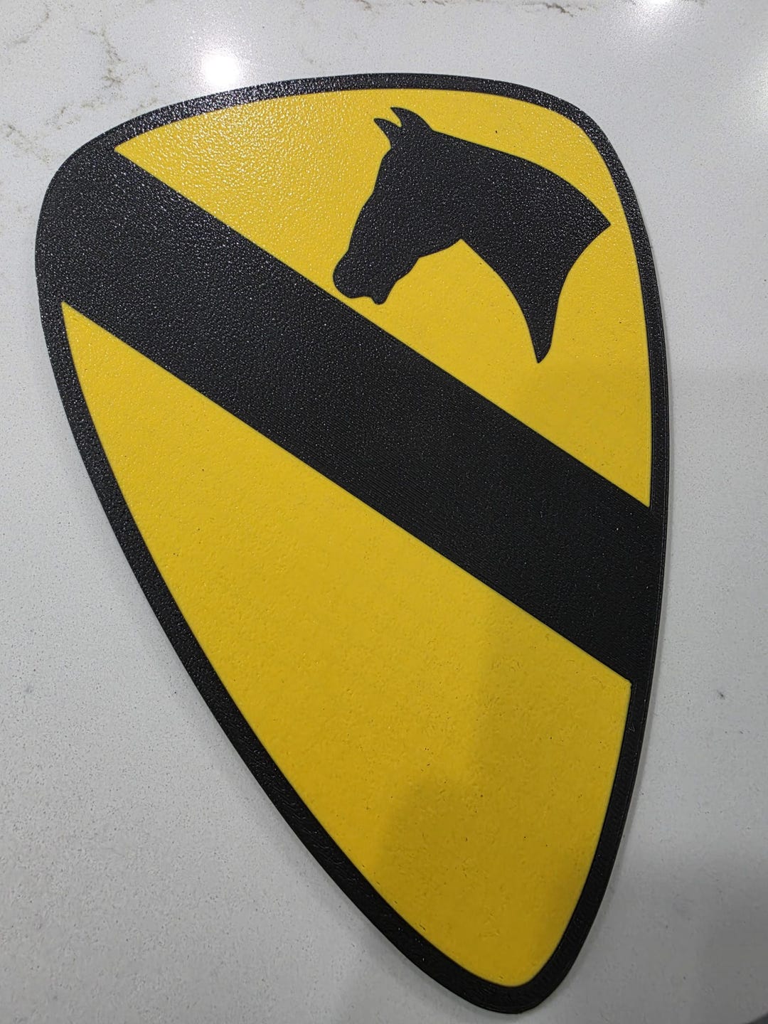 US ARMY 1st Cavalry Division Insignia Sign - Decoration - Etsy