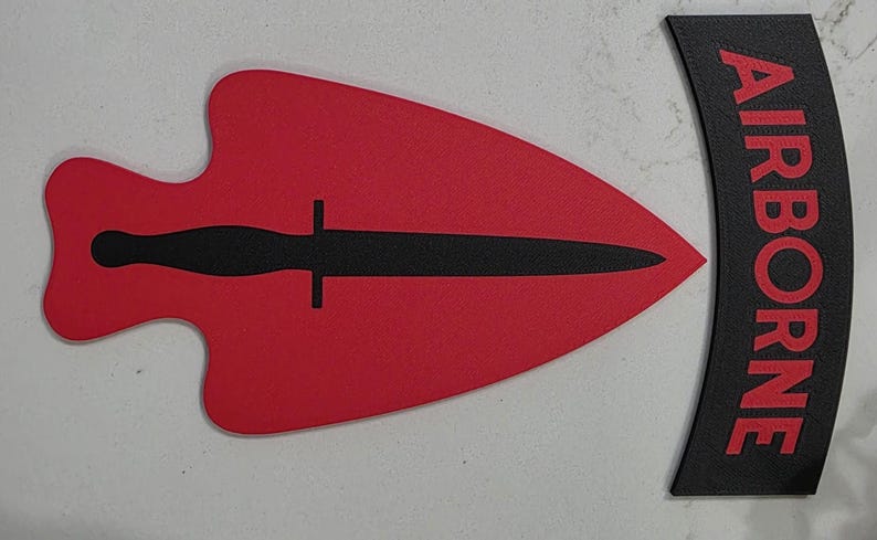 US ARMY Special Forces USASOC Delta Force Insignia Sign - Decoration - Etsy