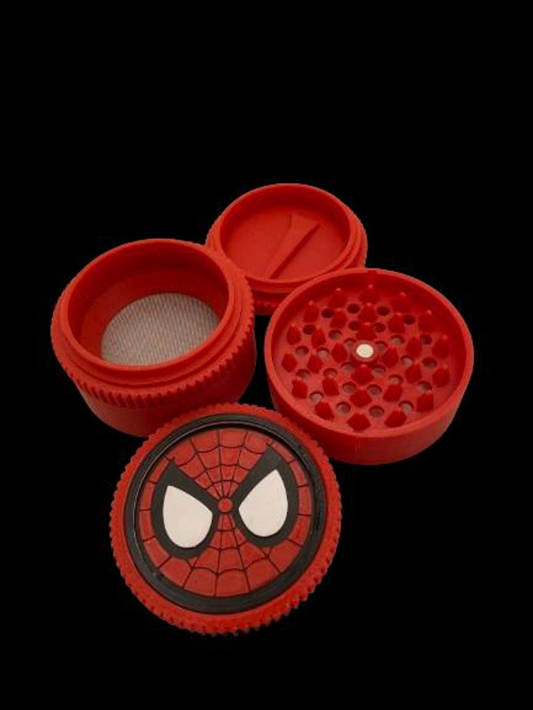 Spiderman - Herb Grinder - 3D Printed - Custom - Any Colour - Etsy