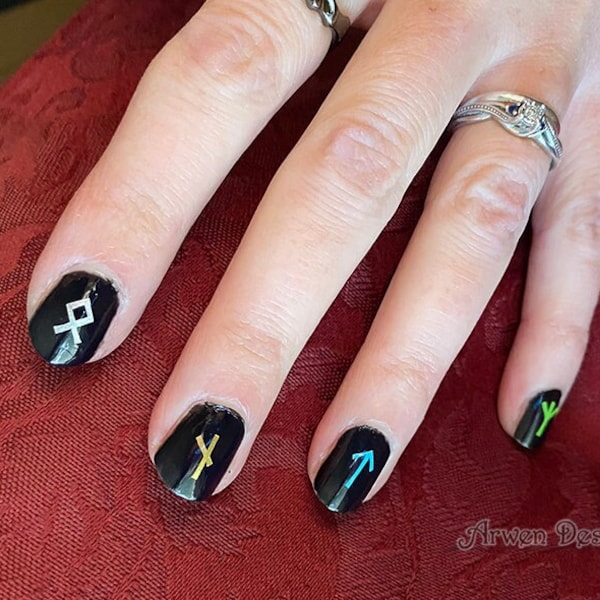 Pagan Nail Decals - Etsy