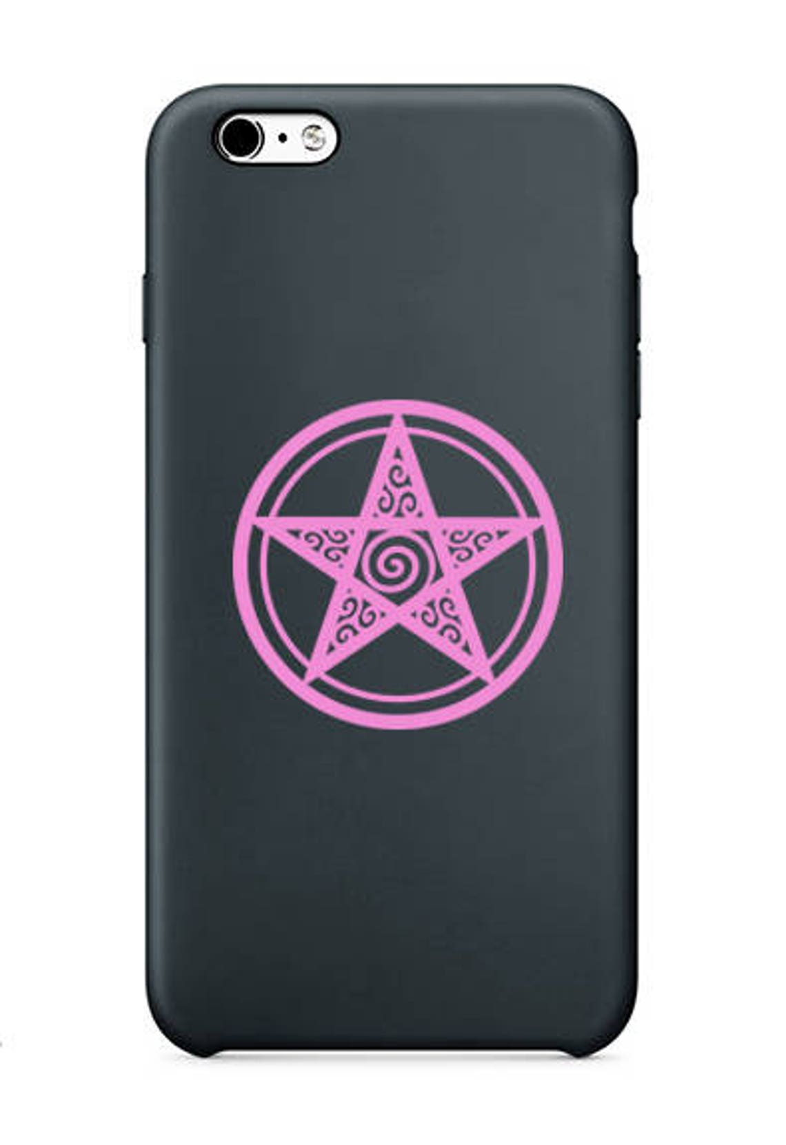 Pentagram Spiral CAR DECAL Wiccan Pagan Pentacle Vinyl Sticker - Etsy