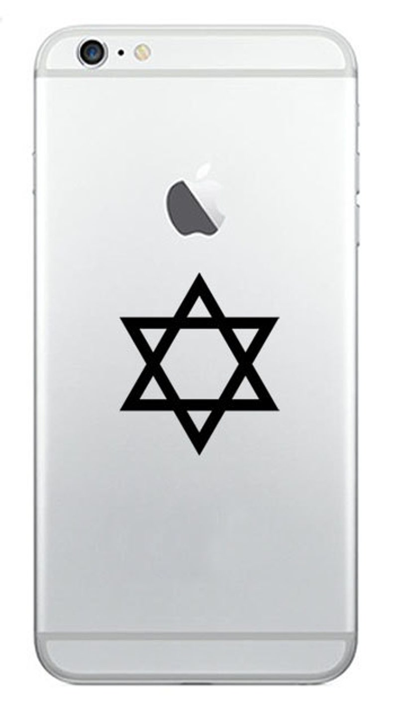 Jewish Star of David Vinyl CAR DECAL Judaism Hexagram Sticker - Etsy