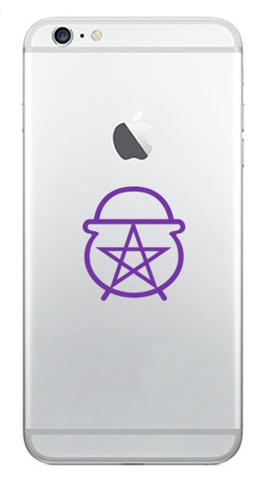 Cauldron Pentagram Vinyl CAR DECAL Pagan Wiccan Witches - Etsy