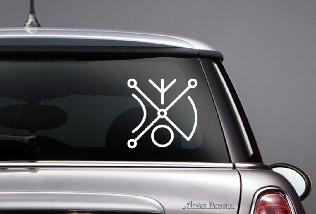 Kamea Seal of Venus, Kabbalah CAR DECAL, Planetary Seals, Magic Squares ...