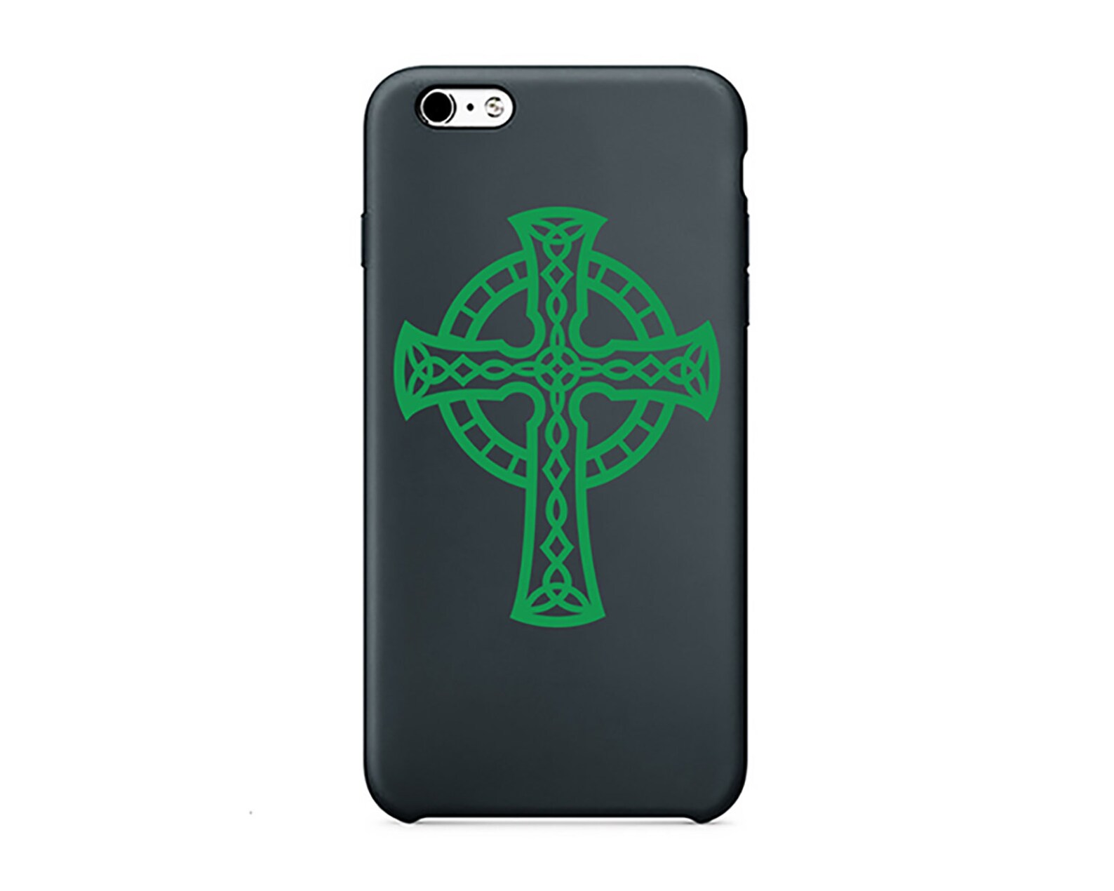 Celtic Cross Vinyl CAR DECAL Christian Irish Catholic Sun Cross Sticker ...