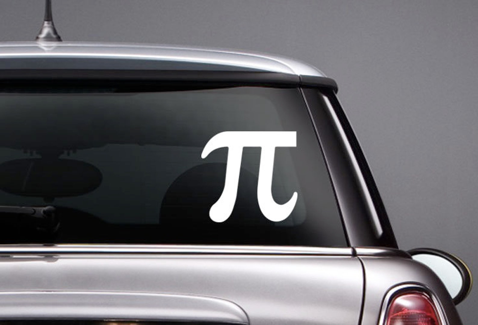 Pi DECAL Math Symbol Vinyl Car Decal Sacred Geometry Pi Day - Etsy