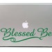 Blessed Be CAR DECAL Pagan Wiccan New Age Sticker - Etsy