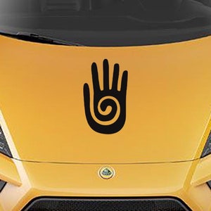Healing Hand Symbol Vinyl CAR DECAL Reiki Hopi Protection Sticker - Etsy