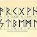 Runes Vinyl CAR DECAL, Six 6 Runes - You Choose! - Custom Pagan Wiccan ...