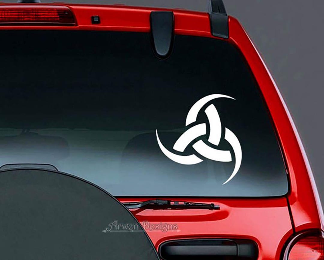 Odin's Horn Vinyl CAR DECAL, Viking Sticker, Norse Mythology, Triple ...