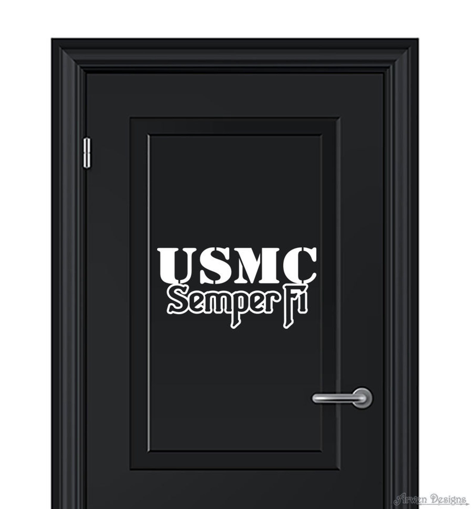 Marines USMC Semper Fi Logo Vinyl Car Decal US Marine Corps - Etsy