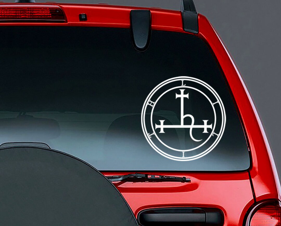Lilith Sigil Vinyl CAR DECAL Occult, Wiccan Witch, Goddess Symbol - Etsy UK