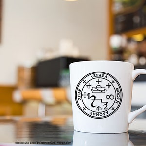 Archangel Azrael Sigil Vinyl CAR DECAL Angel Symbol Occult Sticker - Etsy