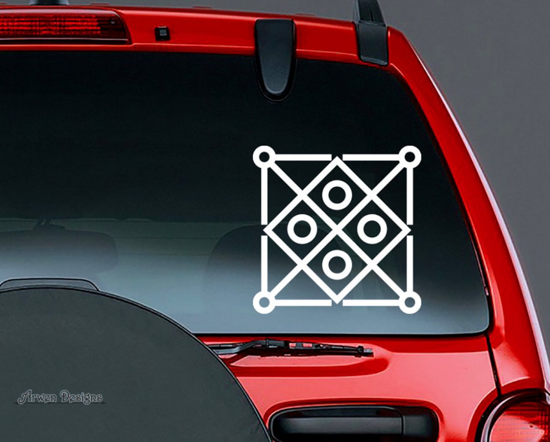 Kamea Seal of Mercury, Kabbalah CAR DECAL, Planetary Seals, Magic ...
