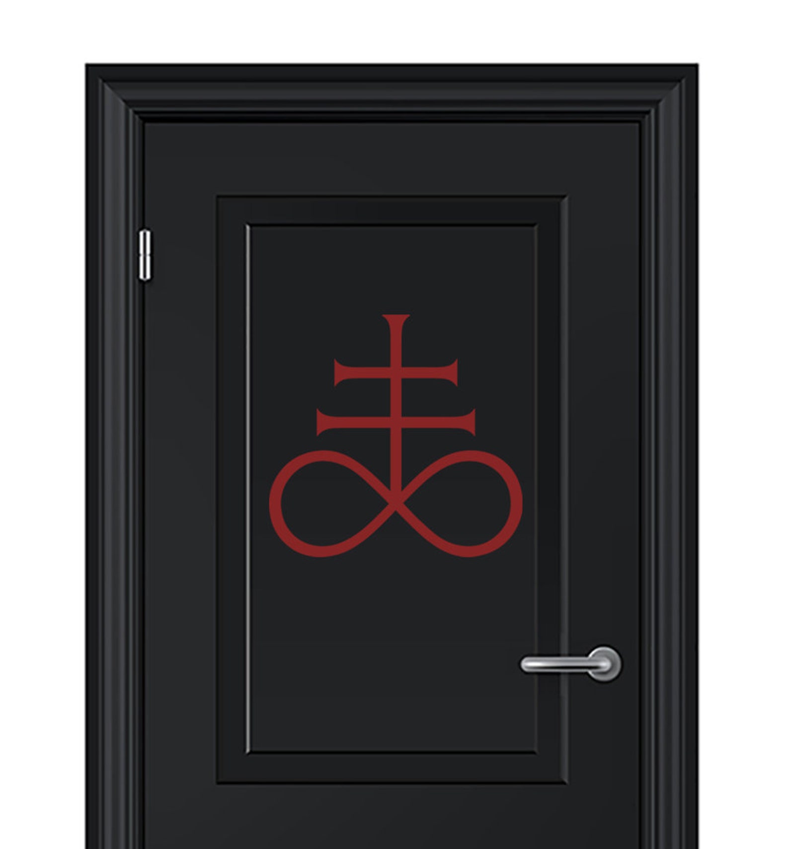 Leviathan Cross Vinyl CAR DECAL Occult Seal of Satan, Luciferianism ...