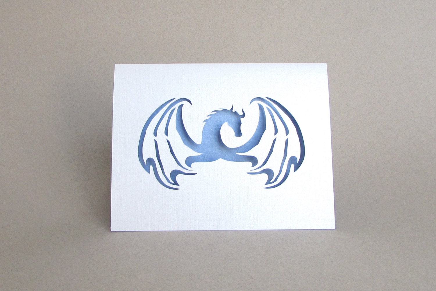 Dragon Greeting Card Medieval Fantasy Renaissance Invite - Etsy