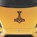 Thor's Hammer Mjolnir Vinyl CAR DECAL Pagan Asatru Norse Viking Sticker ...