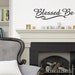 Blessed Be Wall Art Decal, Pagan Wiccan Saying, Witchy Art - Etsy