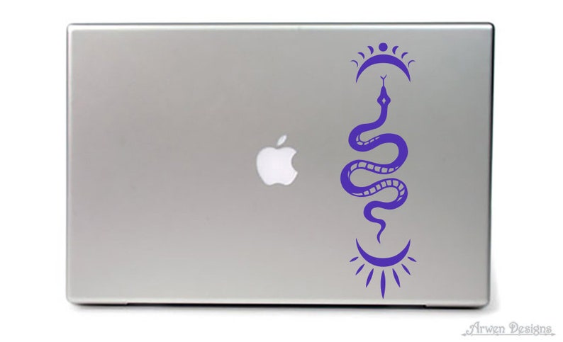 Celestial Snake CAR DECAL Mystic Serpent Cosmic Sticker - Etsy
