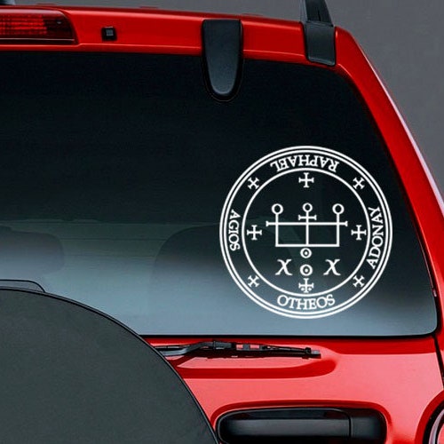 Archangel Raziel Sigil Vinyl CAR DECAL Angel Symbol Mystic - Etsy