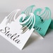 Dragon Wedding Place Card, Medieval Fantasy Renaissance Party, Dragon ...
