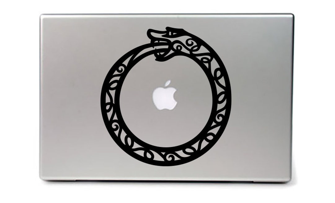 Ouroboros Vinyl CAR DECAL, Snake Sticker, Greek, Egyptian, Norse ...