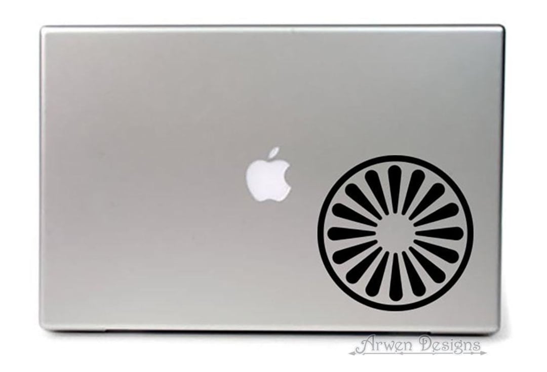 Romani Symbol, Roma Flag, Gypsy CAR DECAL, Vinyl Sticker Sacred Wheel ...