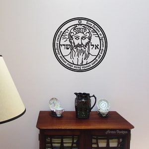 Seal of Solomon, First Pentacle of the Sun, Vinyl CAR DECAL, Occult ...