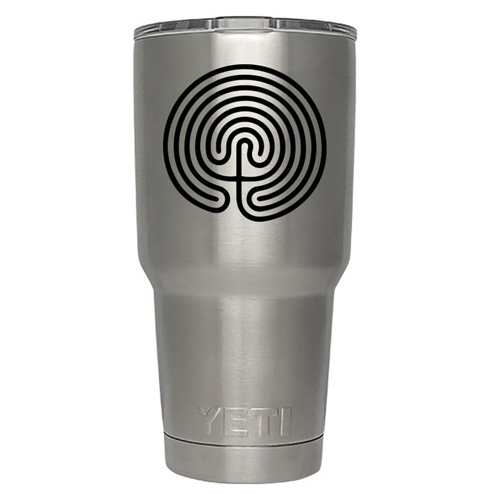 Labyrinth Maze Symbol Vinyl CAR DECAL Sacred Geometry Ancient | Etsy