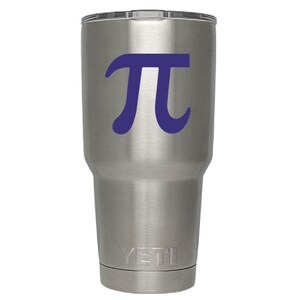 Pi DECAL, Math Symbol Vinyl Car Decal, Sacred Geometry Sticker, Pi Day ...