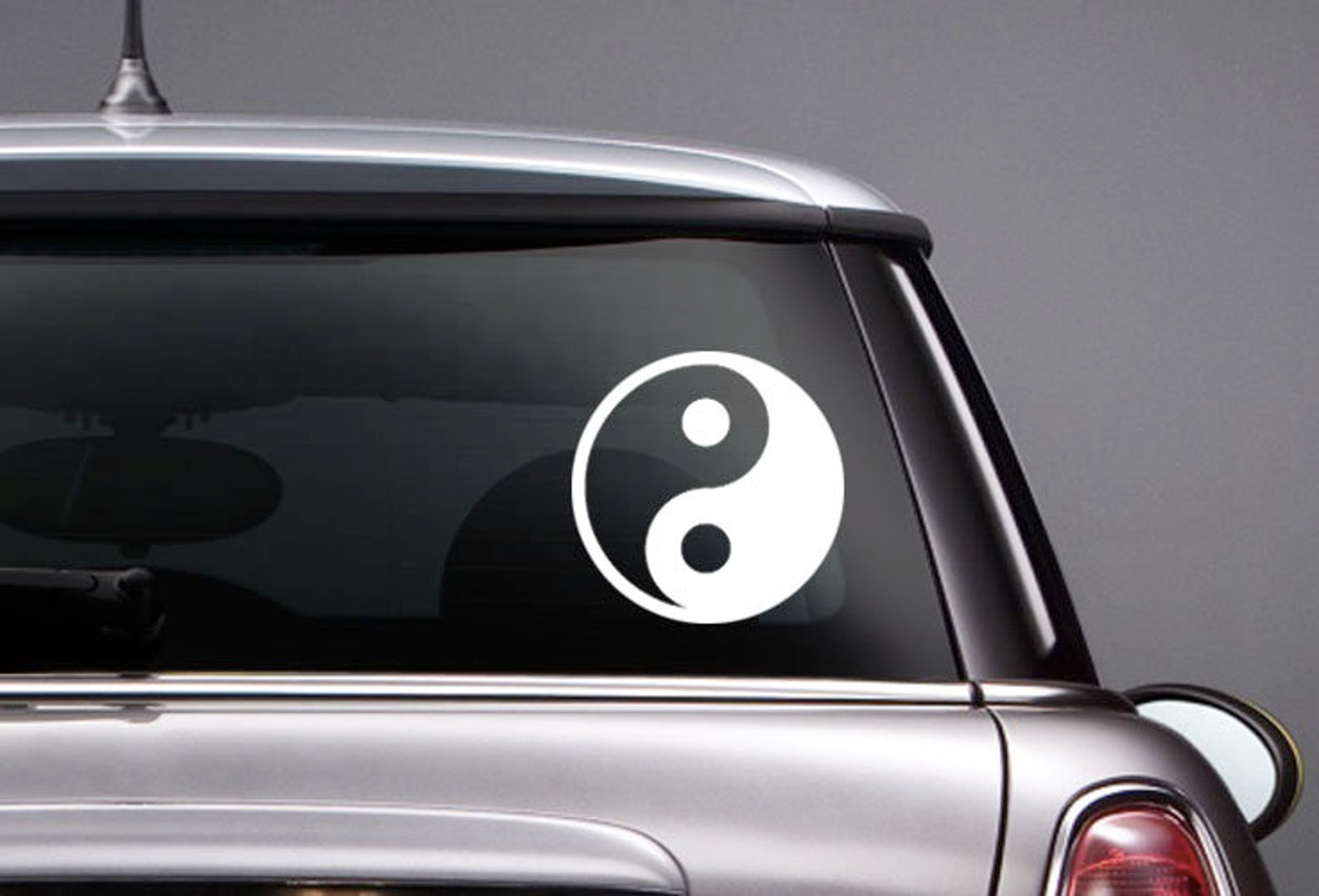 Yin Yang CAR DECAL Chinese Symbol Meditation New Age Zen - Etsy