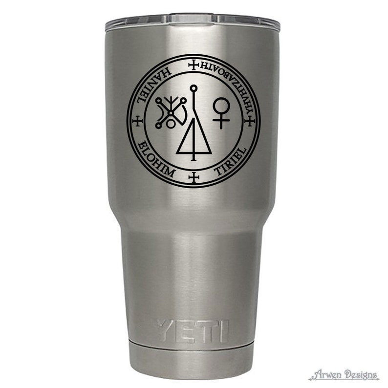 Archangel Haniel Sigil Vinyl CAR DECAL Angel Symbol Mystic Seal - Etsy
