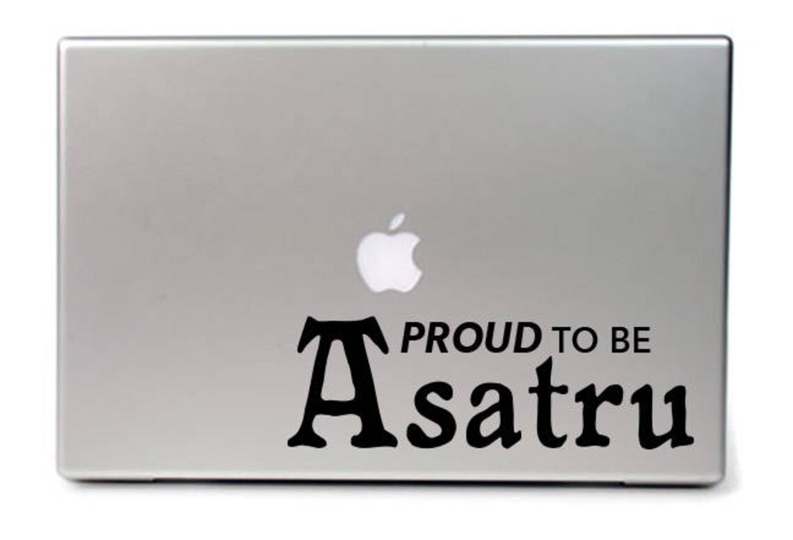 Proud to Be Asatru Vinyl CAR DECAL, Norse Heathen Sticker, Viking Pride ...