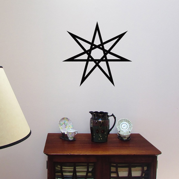 Seven Pointed Star - Etsy